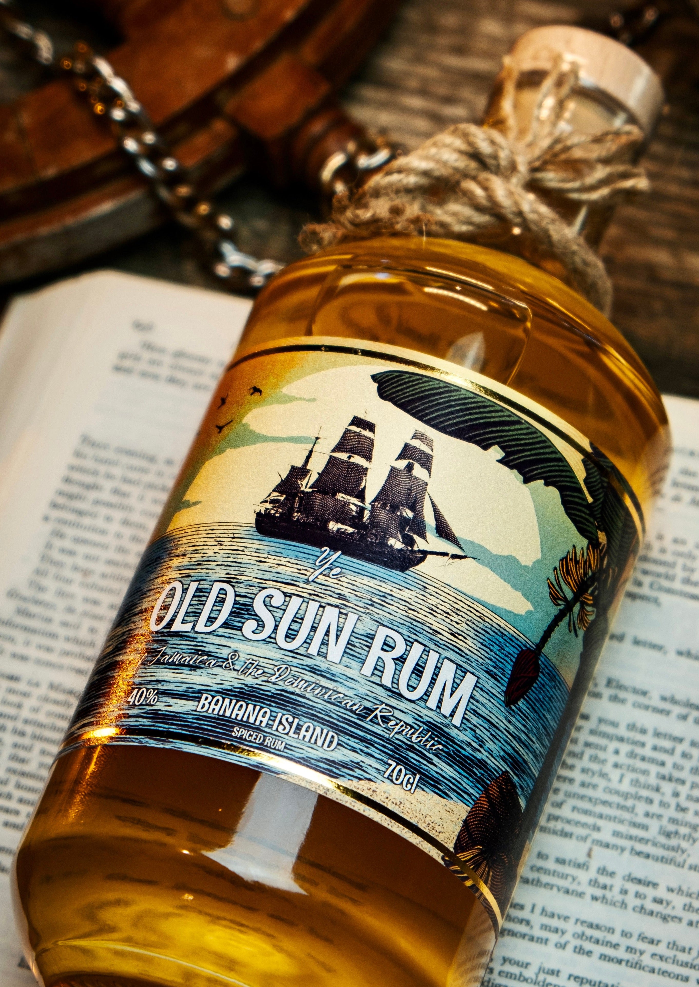 Old Sun Rum - Premium Spiced Rum from the Caribbean